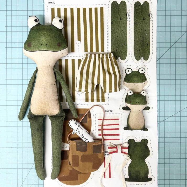 DIY Frog Doll – La Lovie