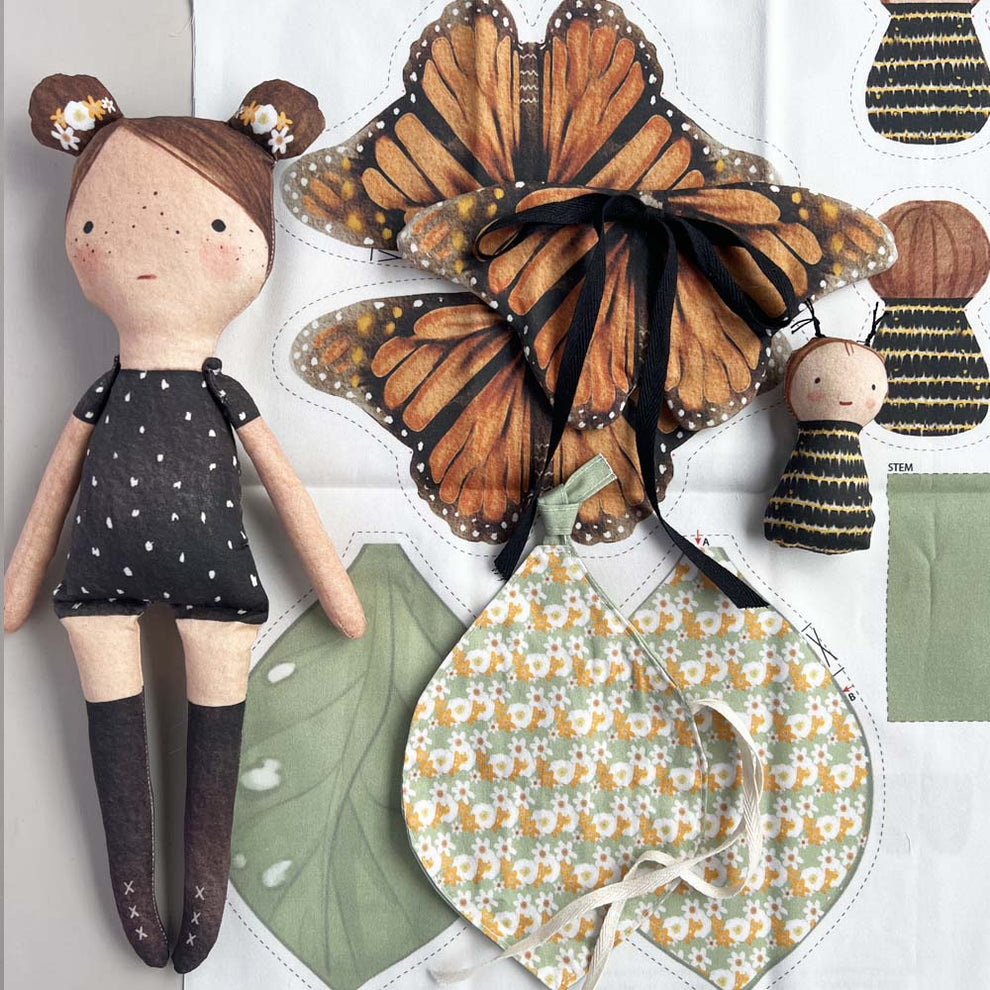 DIY Doll Butterfly_Monarch – La Lovie